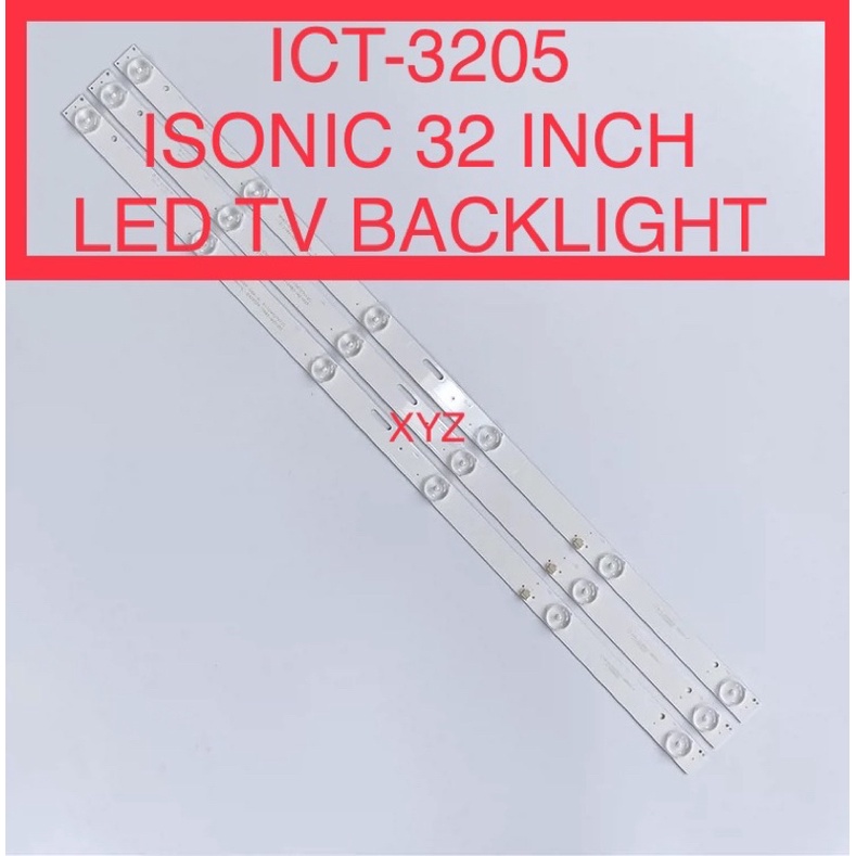ICT-3205 ISONIC 32 INCH LED TV BACKLIGHT 32” ICT3205 | Shopee Malaysia