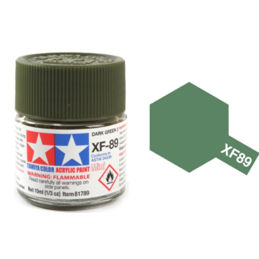 Tamiya Acrylic Paint Mini 10ML/23ML (Flat) XF51-XF93 | Shopee Malaysia