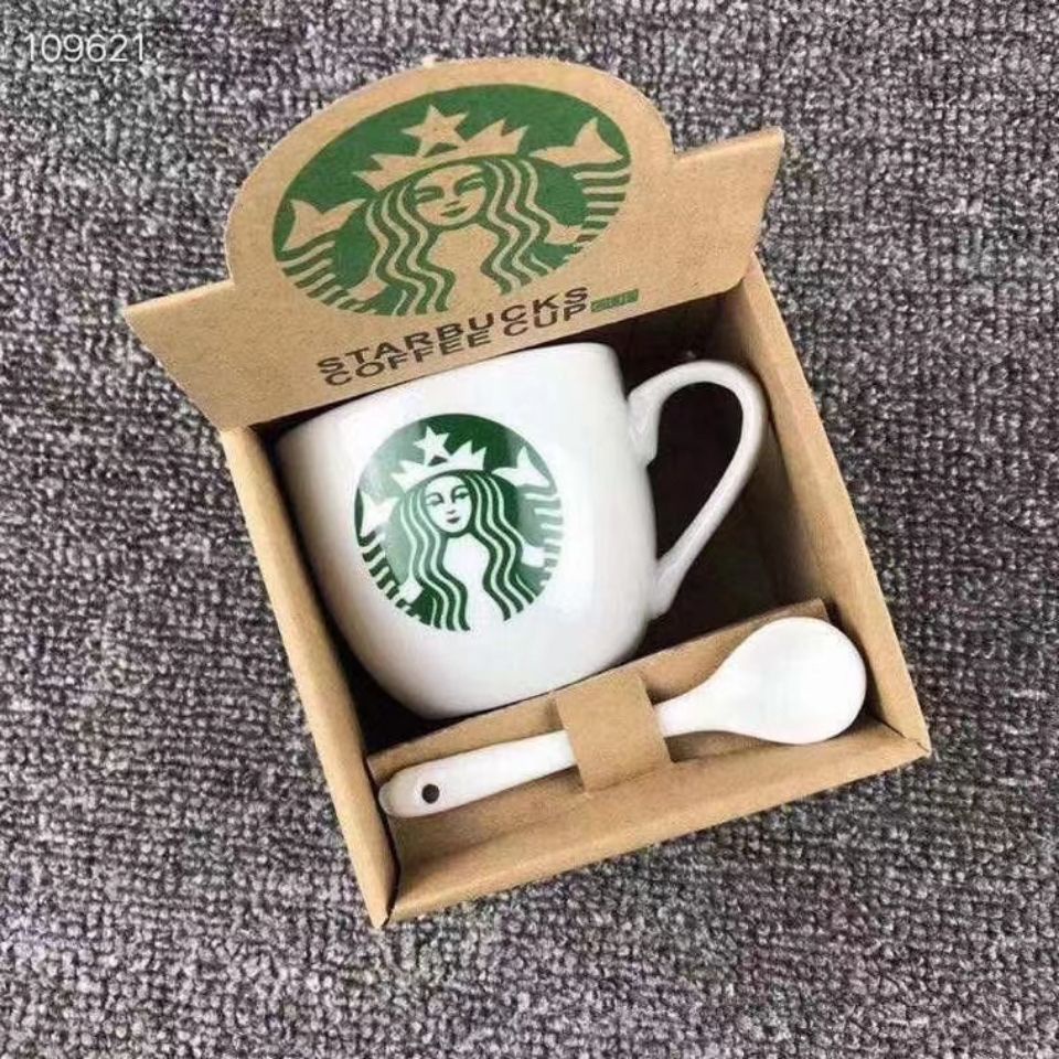 Starbucks Mug Starbucks Cup Gift Set Gift Box Starbucks Ceramic Cawan ...