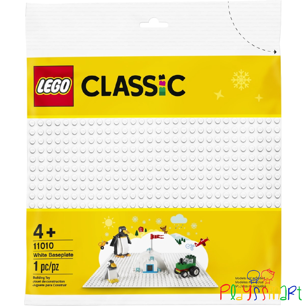 11010 LEGO Classic White Baseplate | Shopee Malaysia