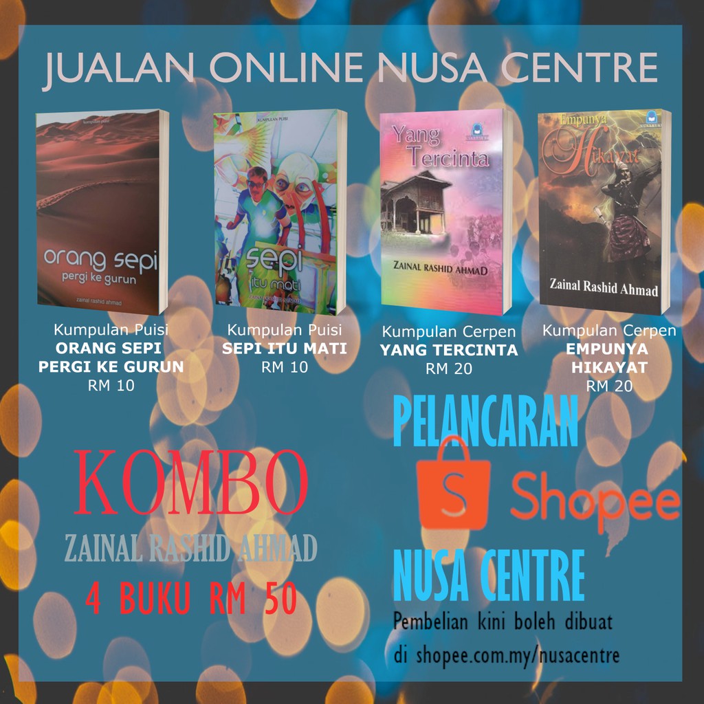 Jualan Kombo Zainal Rashid Ahmad : Puisi, Cerpen | Shopee Malaysia