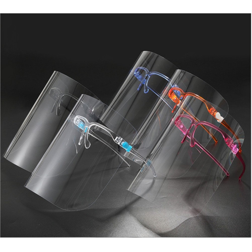 Colourful Spectacle Face Shield, Spec Shield, Face Mask Shield, Cermin ...