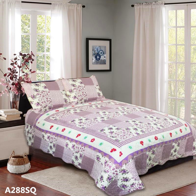 Cadar Patchwork Set 6 in 1 - Super Queen Size Quilt (230 x 250 ...