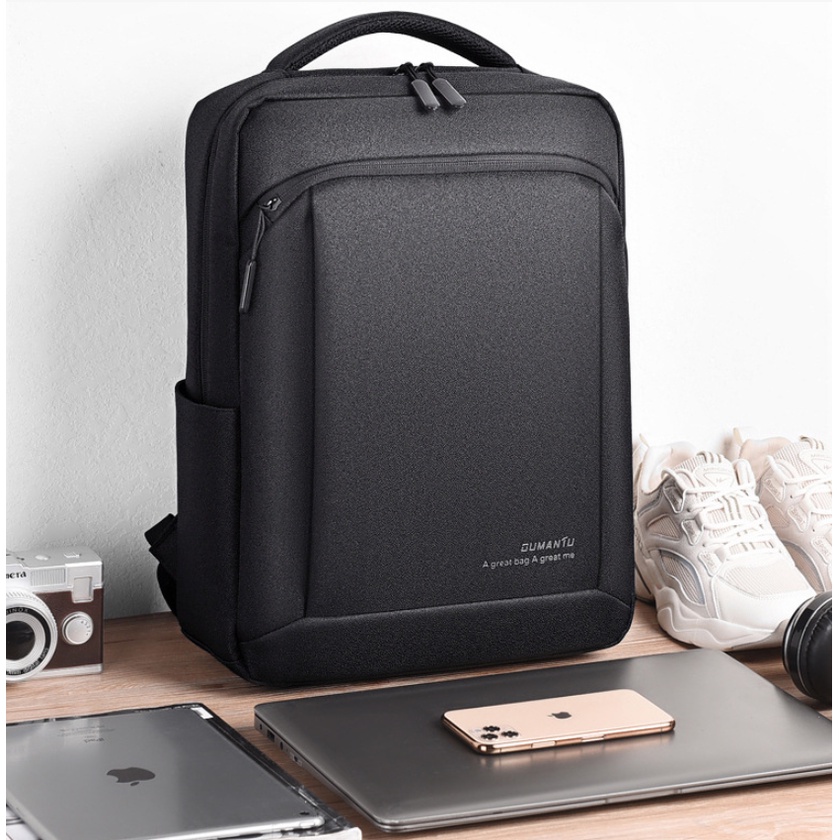 *Ready Stock* Business Backpack USB Charging Port, Water Resistant ...
