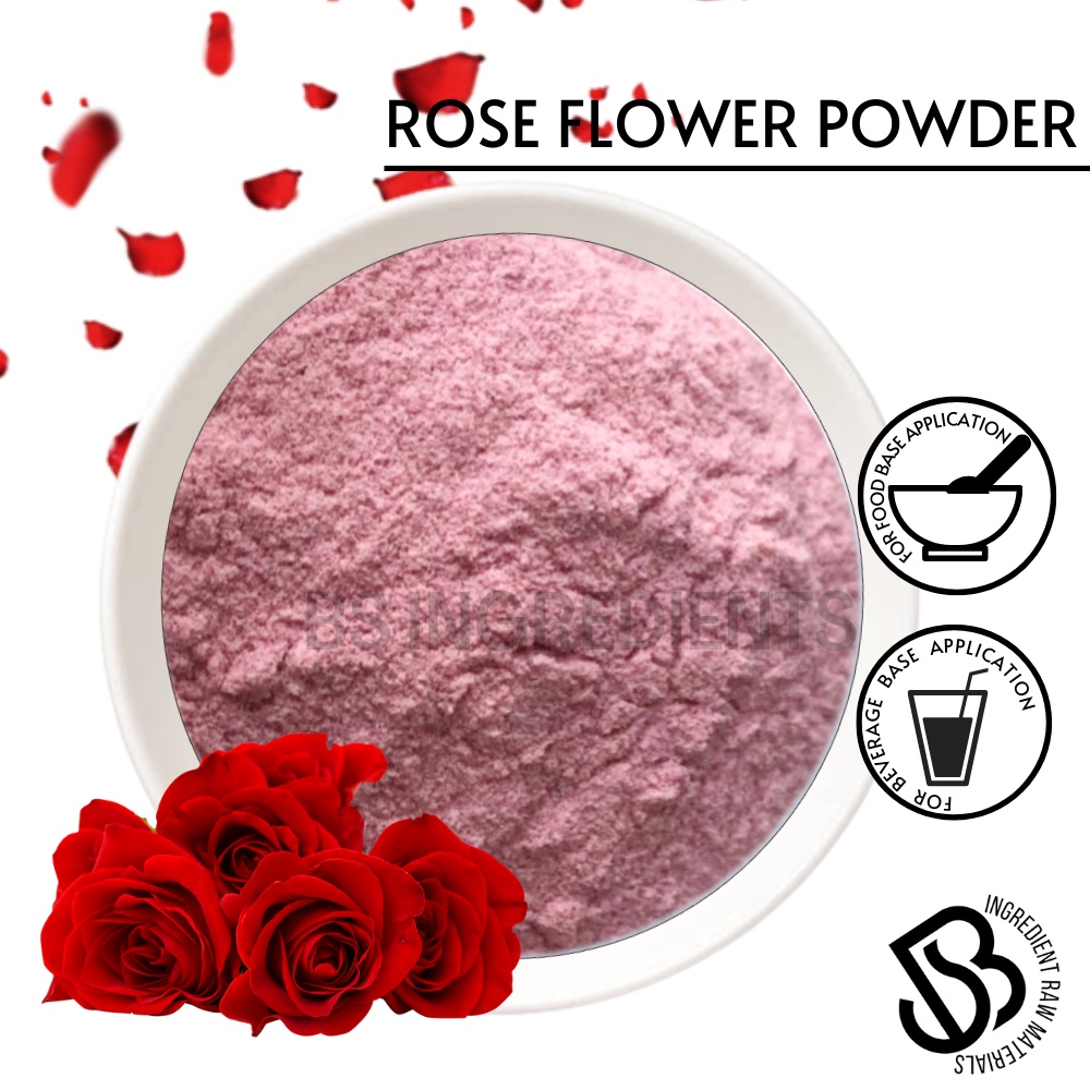 Serbuk Ros/Rose Powder/Rose Petal Powder/ 玫瑰粉 | Shopee Malaysia
