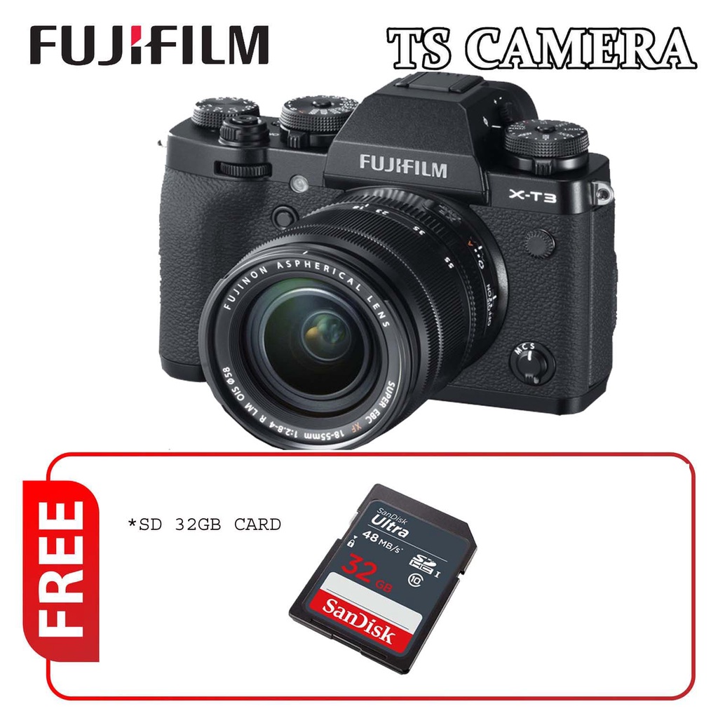 FUJIFILM XT3 X-T3 MIRRORLESS CAMERA 1 YEAR WARRANTY FUJIFILM MALAYSIA) | Shopee Malaysia