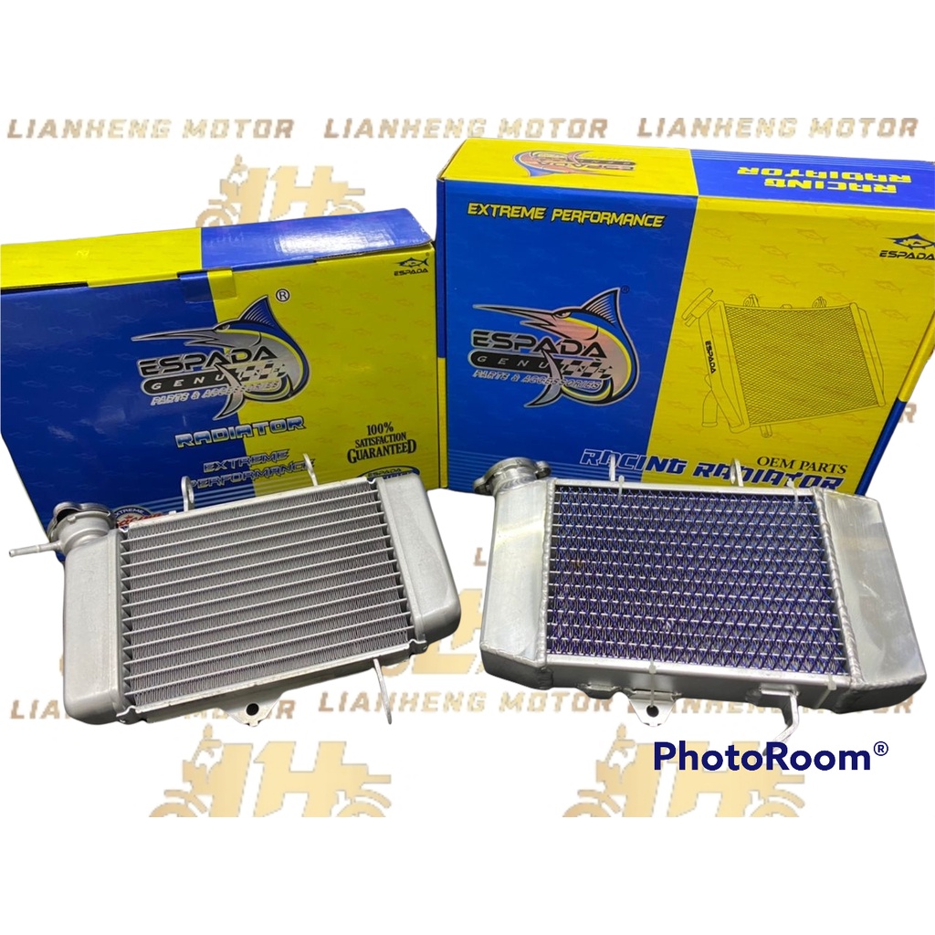 Espada Big Radiator Racing Y15ZR LC135 RS150 32MM COOLANT RACING ...