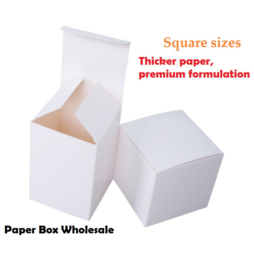 Wholesale White box craft/ paper box/packing box/ square box/ lipstick ...
