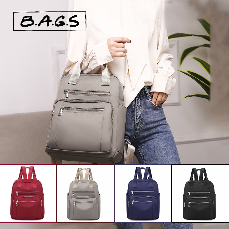 THEBAGS Oxford Cloth Backpack Women Nylon Handbag Fashion Casual Large ...