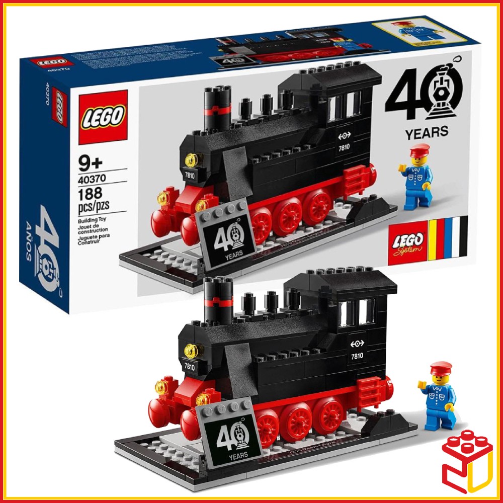 40370 LEGO Creator Trains 40th Anniversary Set | Shopee Malaysia