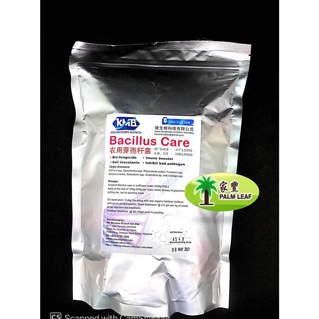 1 Kg BACILLUS CARE Bio Kawalan Kulat Ken Microbes Biotech / Immune ...