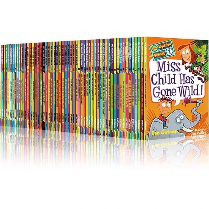 [Ready Stock] My Weird School Season 1-5 total 69 books (Box Set ...