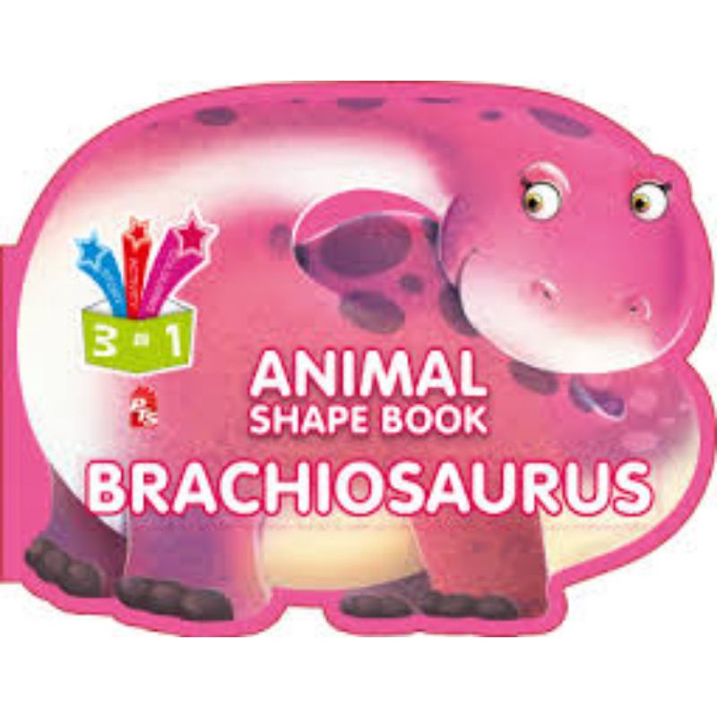 Animal Shape Book - Brachiosaurus | Shopee Malaysia