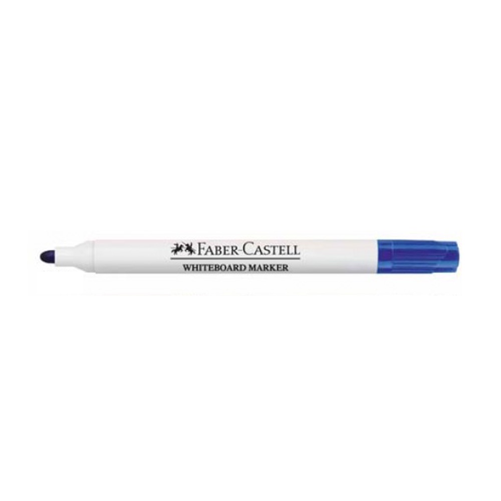 Faber Castell White Board Marker Blue Bullet Point - 258751 | Shopee ...