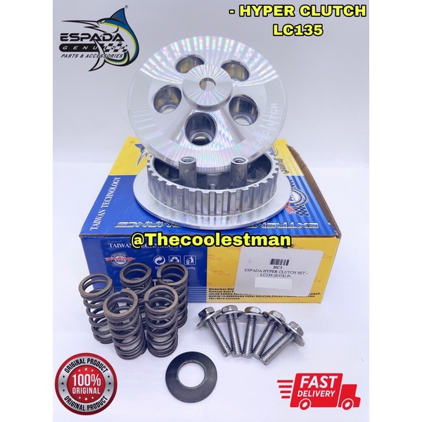 🔥100% ORIGINAL ESPADA HYPER CLUTCH SPRING SET LC135 4S / LC135 5S 5 SPEED | Shopee Malaysia