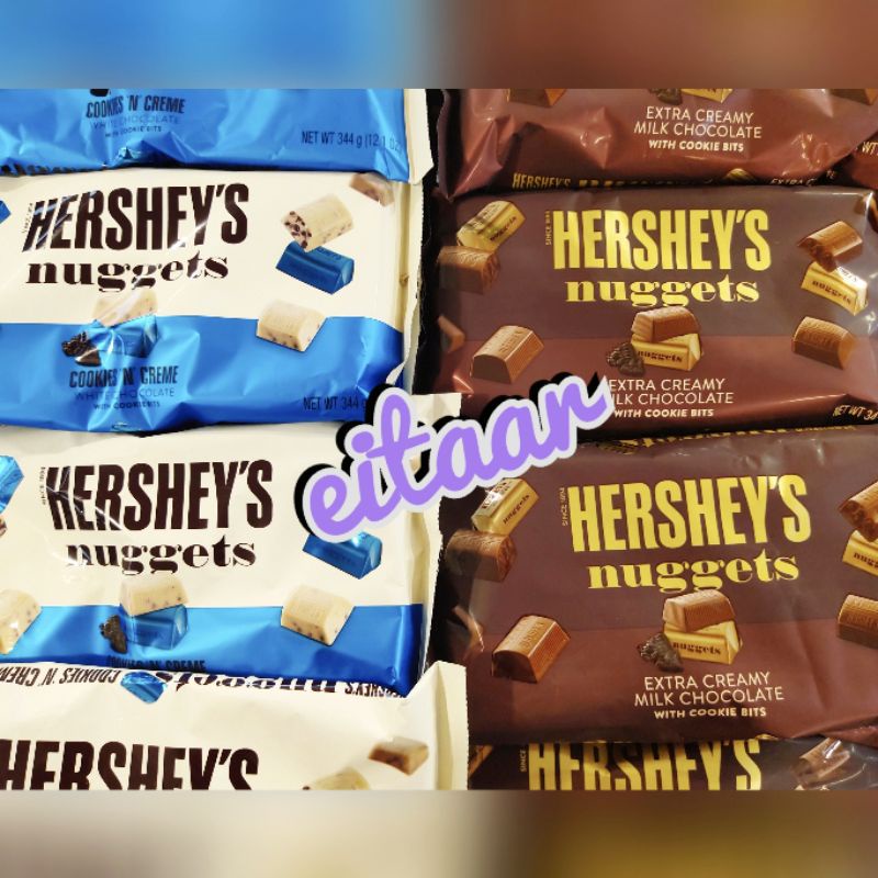 Coklat Langkawi Hersheys Nuggets Extra Creamy Cookies Creme Truffle ...