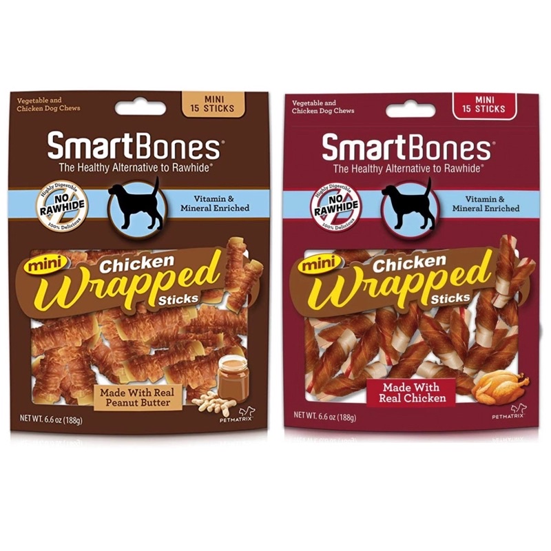 SmartBones Chicken Wrapped Mini 15 Sticks | Shopee Malaysia