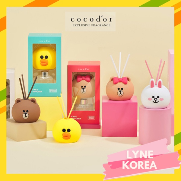 COCODOR LINE FRIENDS Brown and Friends Face Diffuser 50ml /4 types of scents | Shopee Malaysia