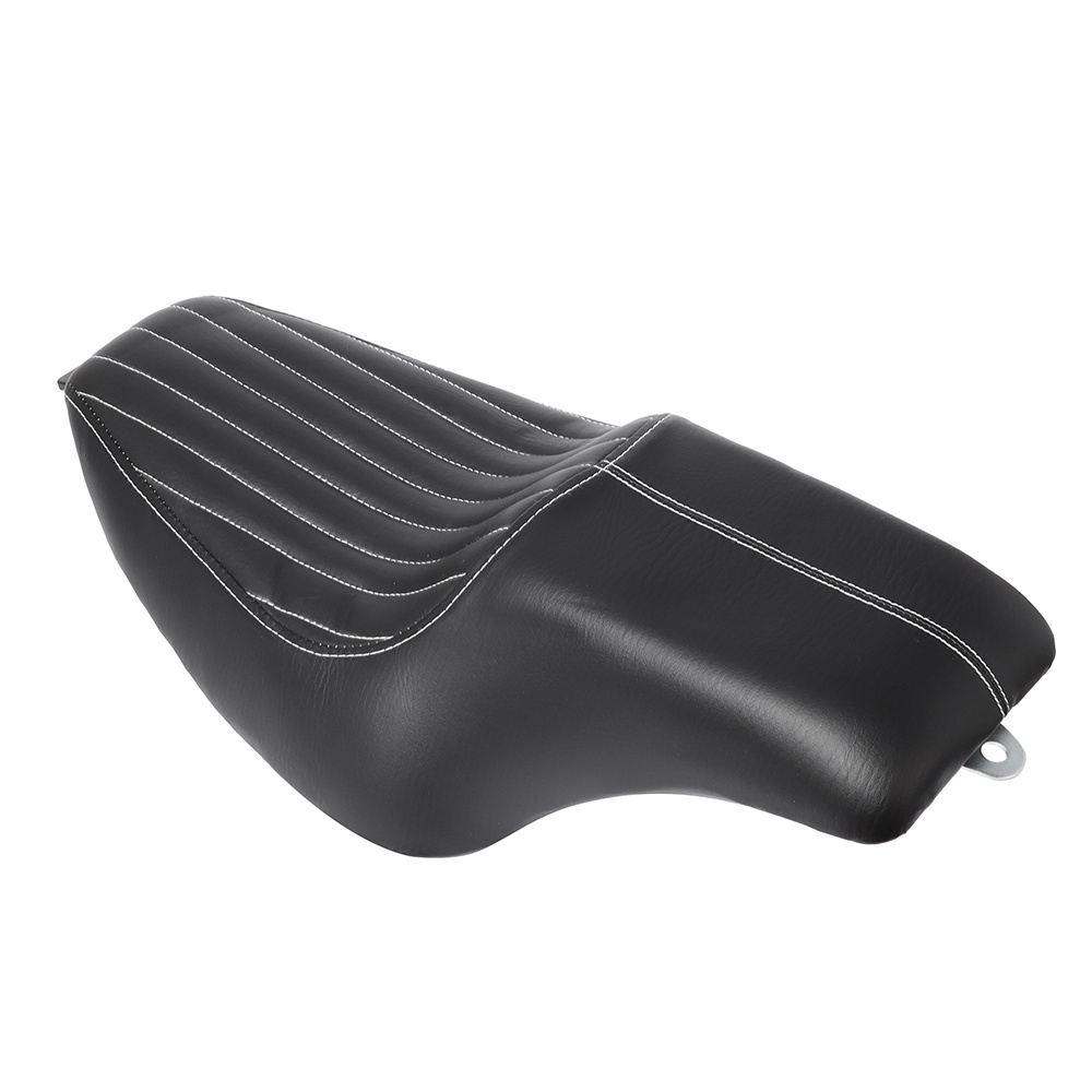 FREE SHIPPING Motorcycle Cafe Racer Seat Vintage Saddle Flat Pan Retro ...