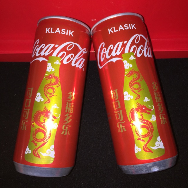 Coca-Cola 2019 CNY Edition ( Majestic Dragon ) 250ml Small can | Shopee ...