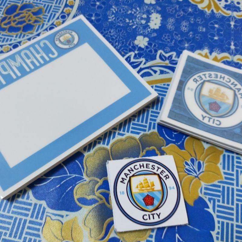 STICKER KERETA MANCHESTER CITY | Shopee Malaysia