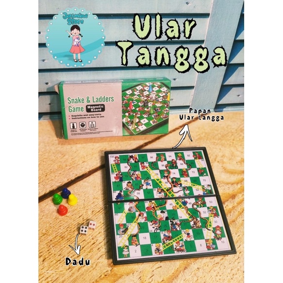 Snake Ladder/Magnetic Ladder Snake Toy/Snake and Ladder game/Free bonus ...