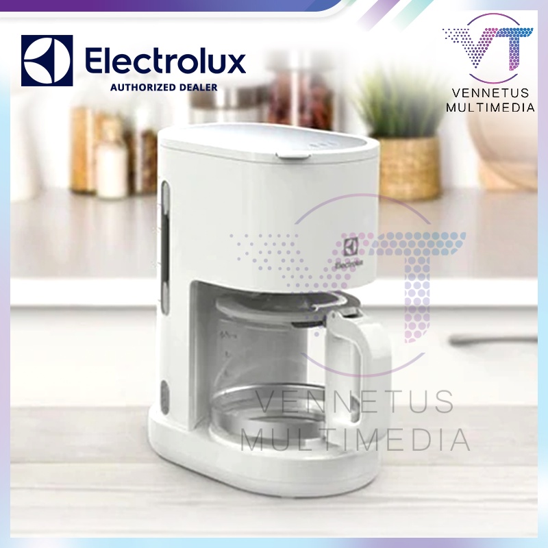 Electrolux Coffee Maker (1.25L/1000W) Anti-Drip Anti-Stain Protection Coffee Machine E2CM1-200W ...