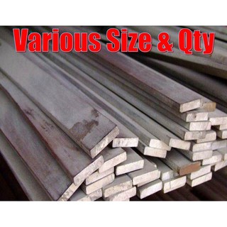 MILD STEEL FLAT BAR (BESI) (1 KAKI KE 5 KAKI ++ PANJANG)(BOLEH ...