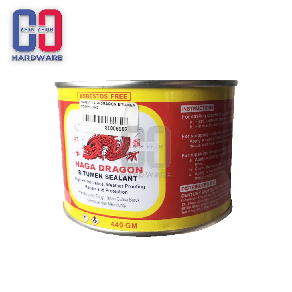440gm NAGA DRAGON BITUMEN|BITUMEN SEALANT|BITUMEN GAM|WATERPROOF ...