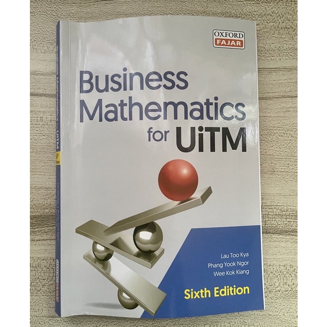 BUSINESS MATH FOR UITM | Shopee Malaysia