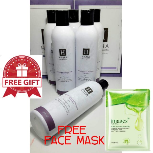 💐Hana Argan Shampoo💐 Syampu Rambut Organik Minyak Zaitun Minyak Kelapa ...