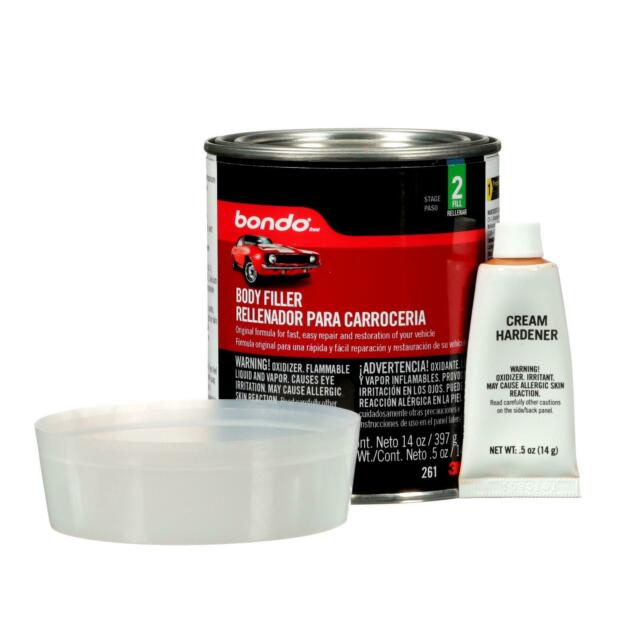 🇺🇸 3M bondo 261 Body Filler Stage 2 - 397g | Shopee Malaysia
