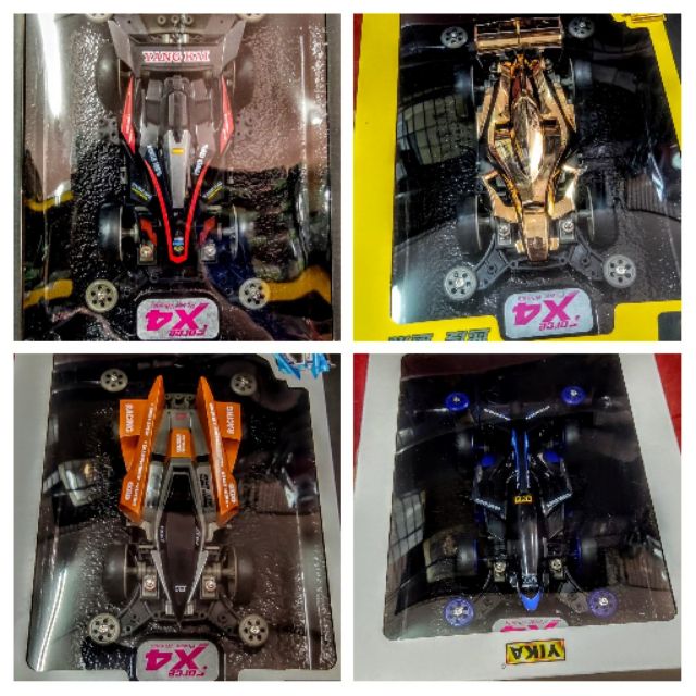 Yika force X4 MA/MS chasis copy tamiya M4WD mini 4wd car !! Ready stock ...
