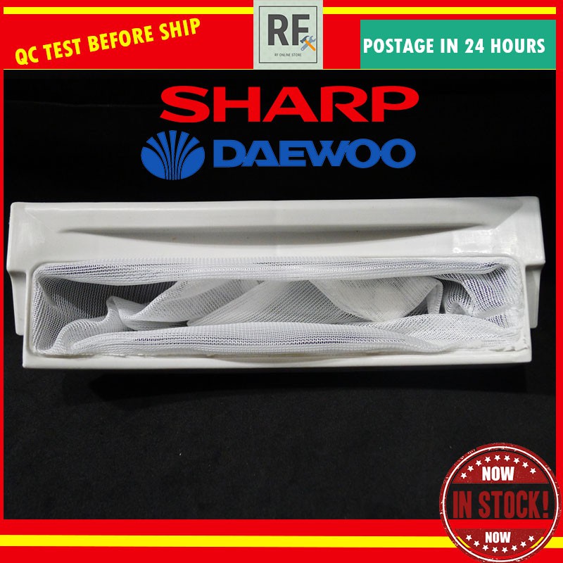 DAEWOO & SHARP WASHING MACHINE DUST FILTER / WATER FILTER / NET FILTER ...