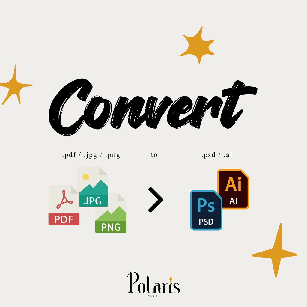 Design Convert Service | pdf, jpg/png file to ai & psd file ...
