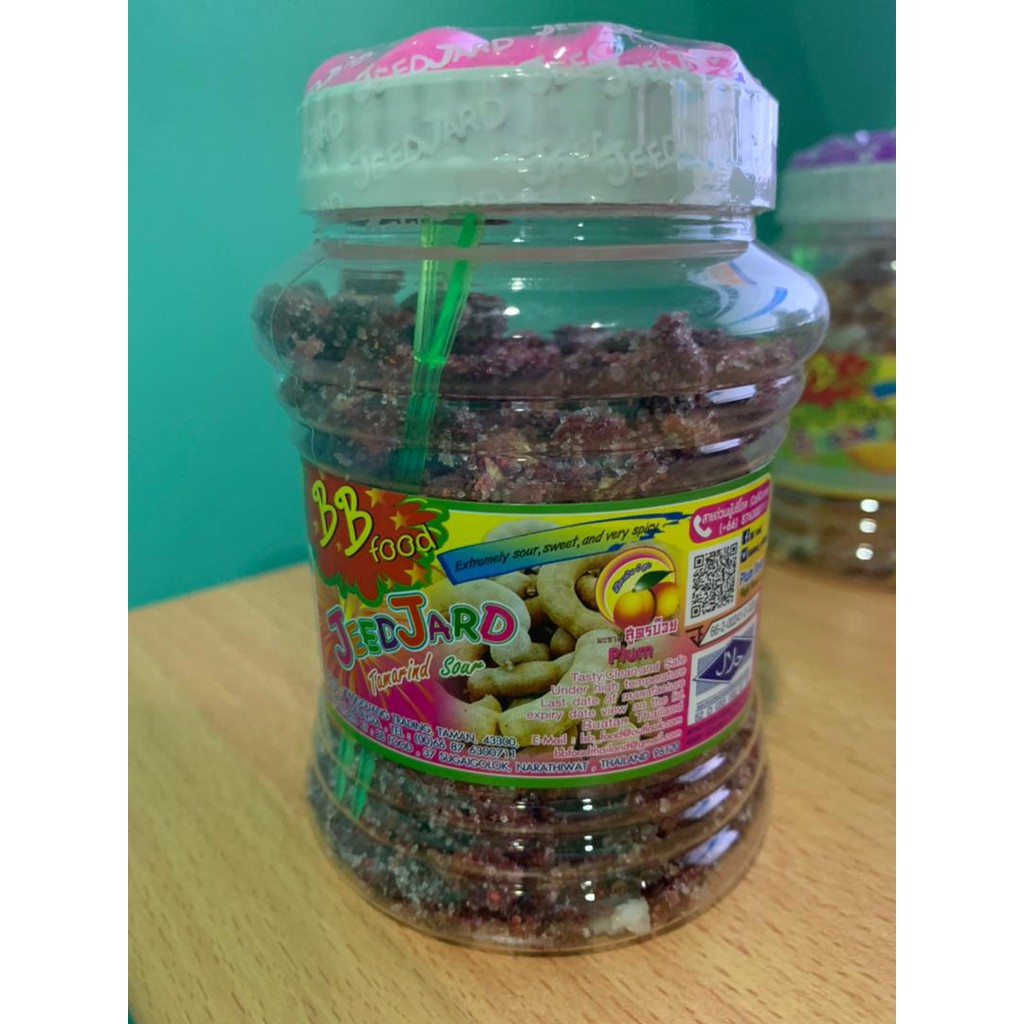 (1 BOTOL) ASAM BOTOL THAILAND (JEEDJARD) TAMARIND MANGO PLUM | Shopee ...
