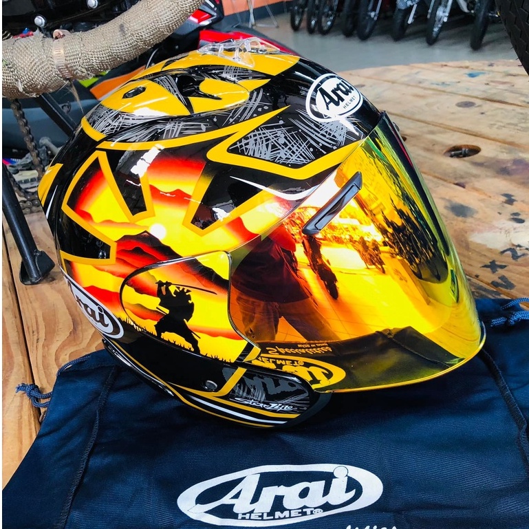 Arai Pedrosa Samurai Sticker Tanam Motogp Honda Repsol Dani Pedrosa ...