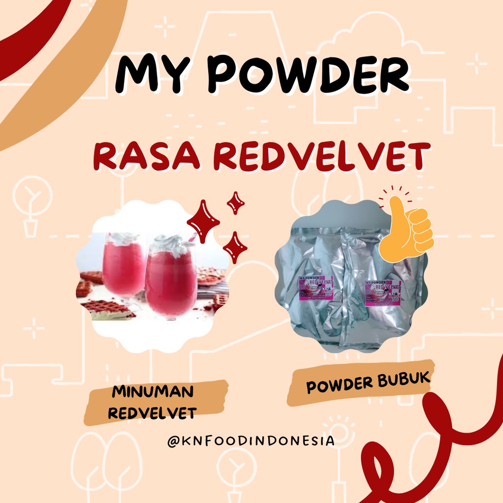 Red Velvet Powder 1 Kg / Red Velvet Powder 1 Kg / Redvelvet 1000 grams ...