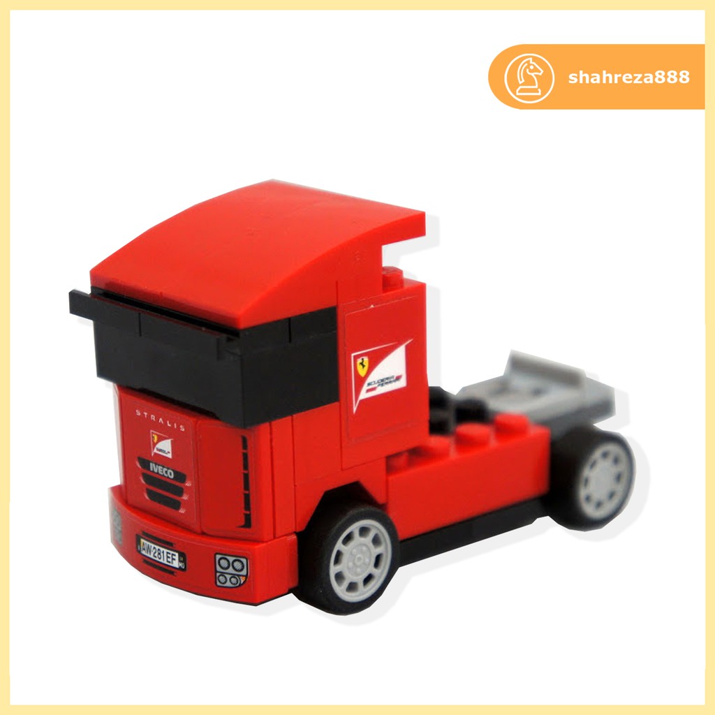 Lego Shell V power 30191 Scuderia Ferrari Truck polybag | Shopee Malaysia