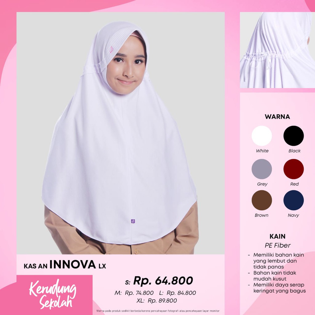 Rabbani Hijab Instant Innova School Veil Lx Rabbani - Innova Instant ...