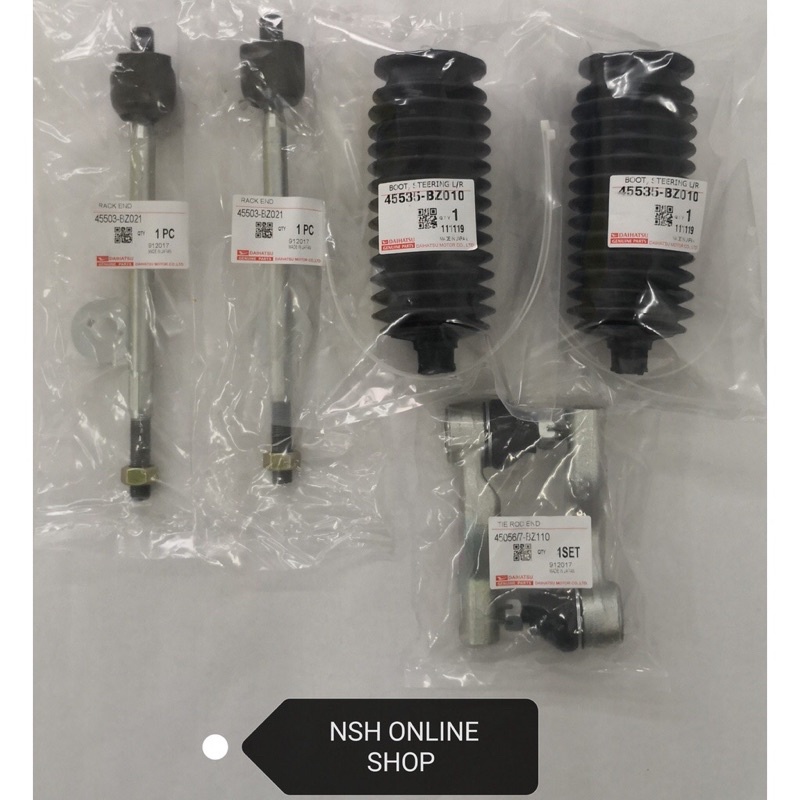 Perodua Myvi Lagi Best steering boot cover rack end tie rod end ...