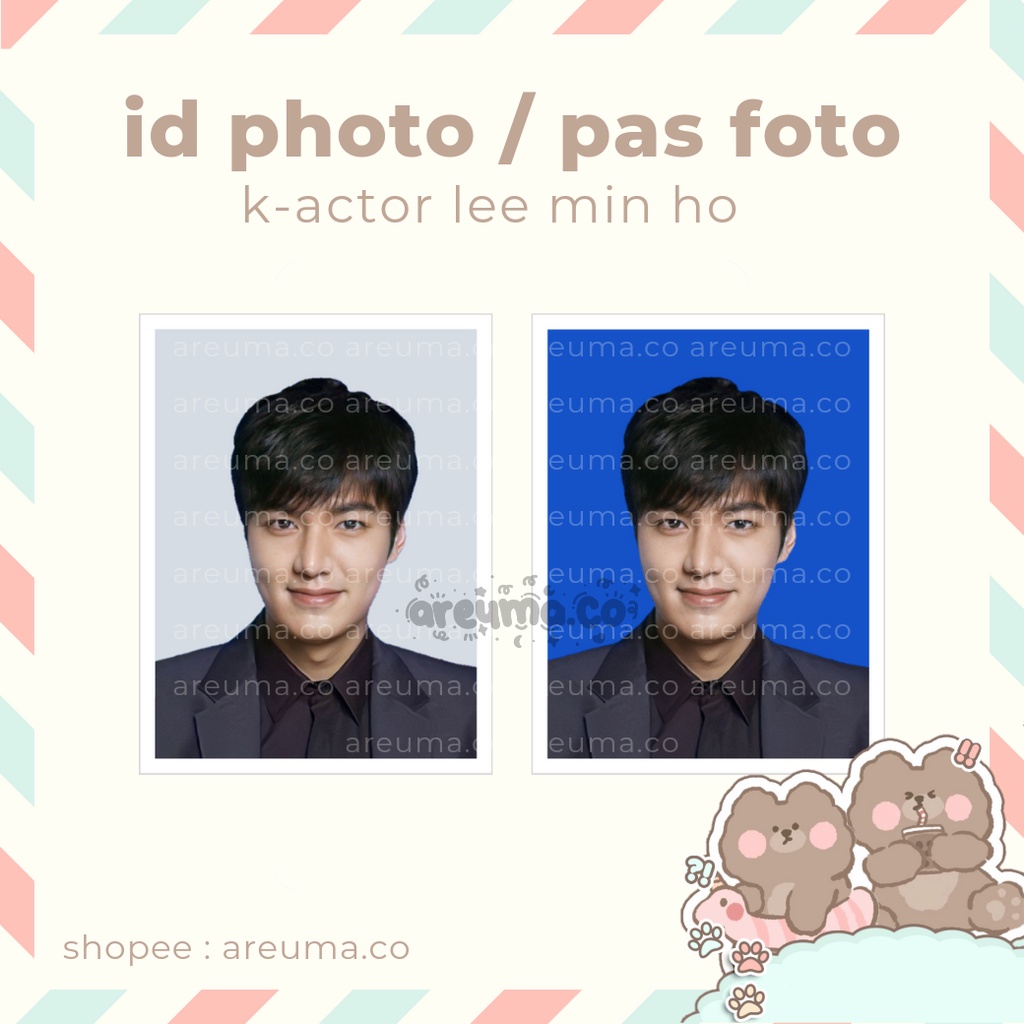 Id PHOTO/Passport PHOTO ACTOR KOREA KIM SEON HO, JUNG HAE IN, PARK SEO ...