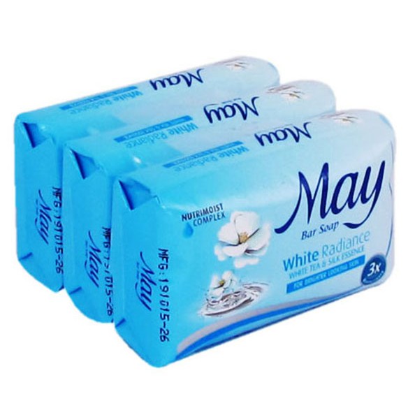 May Soap-White Radiant (85g x 3's) | Shopee Malaysia