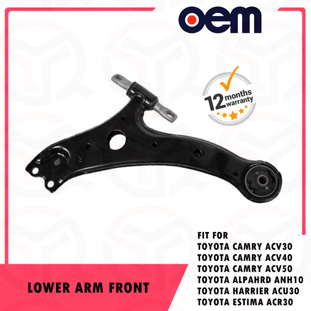 TOYOTA CAMRY ACV30 ACV40 ACV50 ALPHARD ANH10 HARRIER ACU30 ESTIMA ACR30 FRONT LOWER CONTROL ARM ...