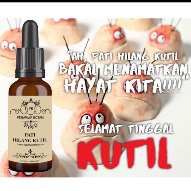 UBAT BUANG KUTIL 💯BERKESAN CHUOLS 😊 | Shopee Malaysia