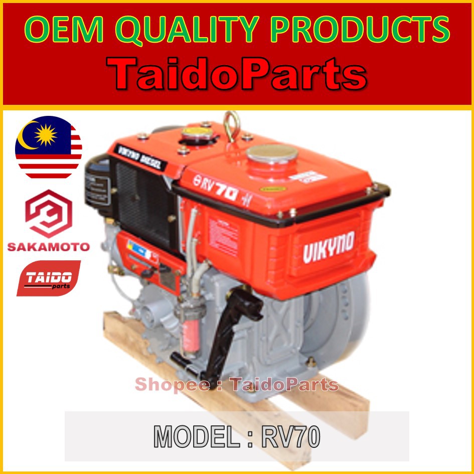 Vikyno RV70 RV125 Diesel Engine Ready Stock Manual Start | Shopee Malaysia
