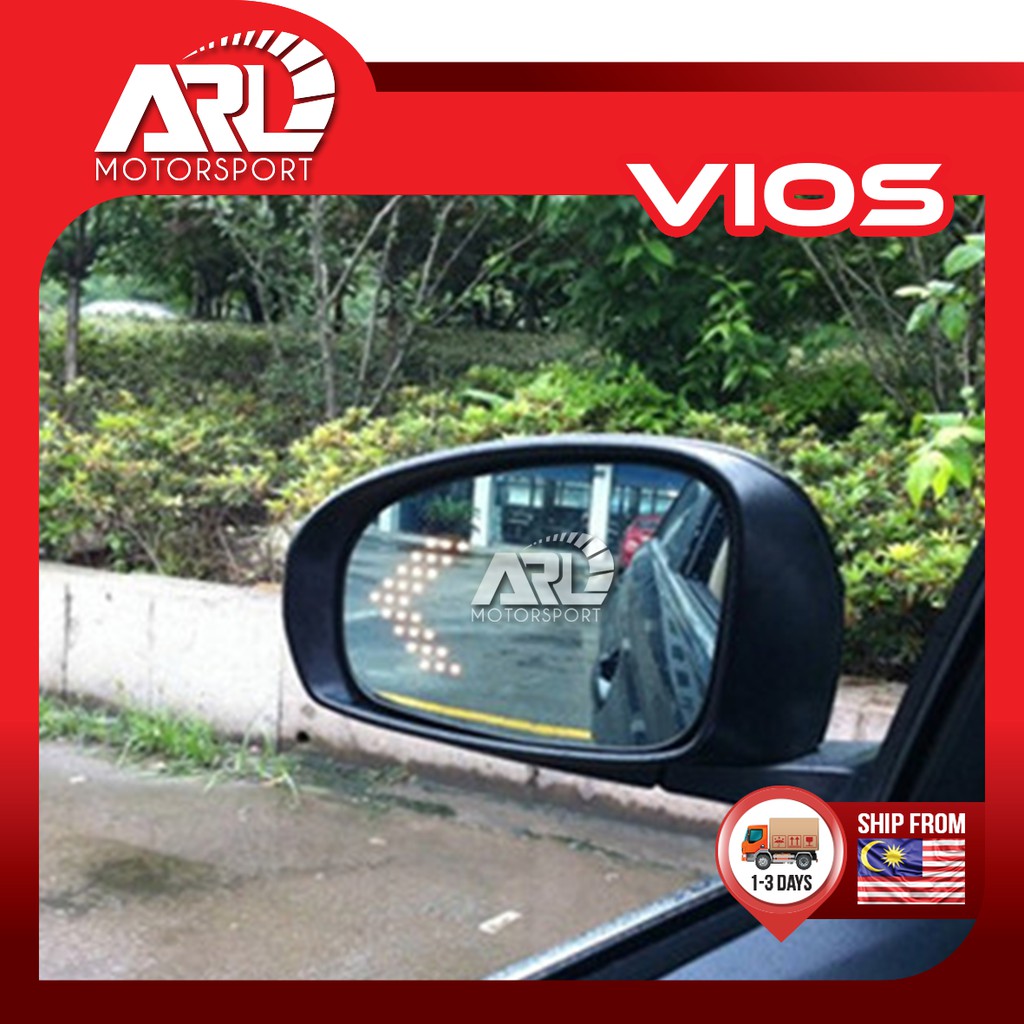 Toyota Vios XP90 NCP93 Belta Dugong 2nd Blue Side Mirror with LED ...