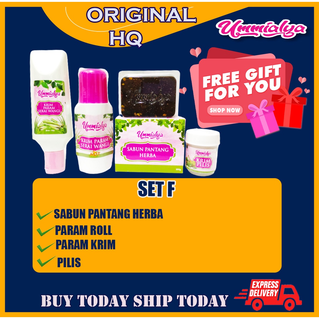 UMMIALYA Set Pantang | Set Berpantang Bersalin Normal Cezer Set ...