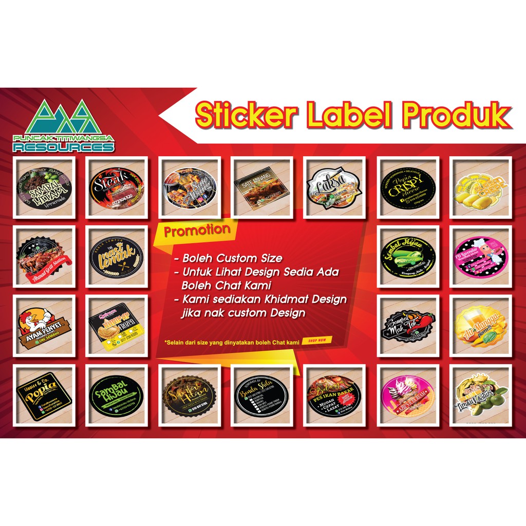 STICKER PRODUK, STICKER LABEL, STICKER LABEL PRODUK,STICKER MIRRORCOAT ...