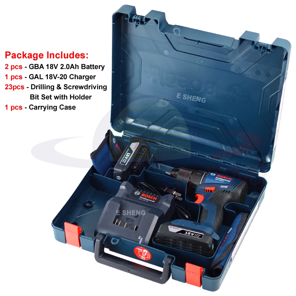 Bosch GSR185-LI Brushless Cordless Drill Driver GSR 185-LI Impact Drill ...